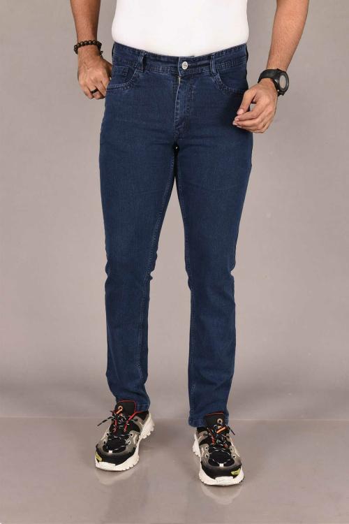 Buy AFLASH Men Denim Acid Wash Dark Blue Color Jeans For Men Online at ...