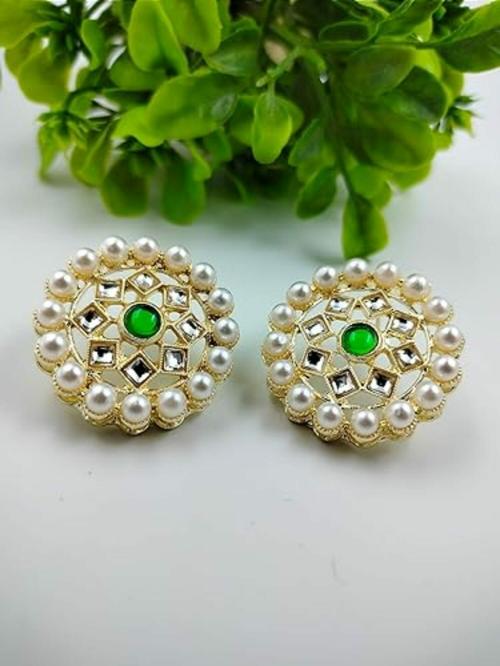 Buy Divisha - Resplendent RWW Stud Earrings - Timeless Beauty and ...
