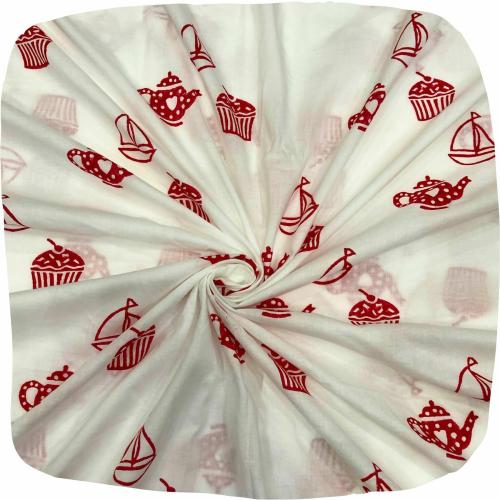 Buy PALASH Women's Cotton Floral Printed Unstitched Suit Dress Material ...