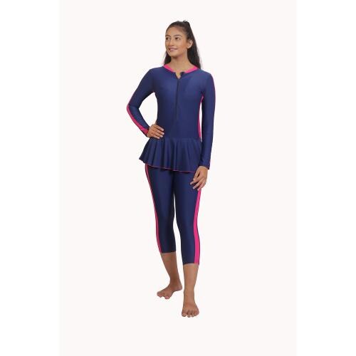 Buy Aashray Full Sleev Capri Cut 4 Way Stratchable Fabric, Removable ...