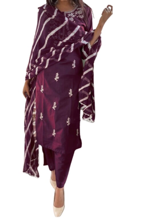 Buy NAIYAA FASHION Tranding Launched Traditional Print Kurti Pant ...