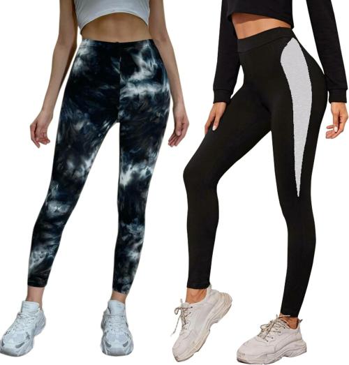 Buy ALISBA Women Multicolor Solid Lycra Blend High Rise Jeggings (XS ...