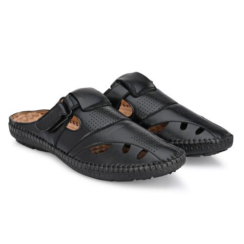 Buy Men Black Sandal Online at Best Prices in India - JioMart.