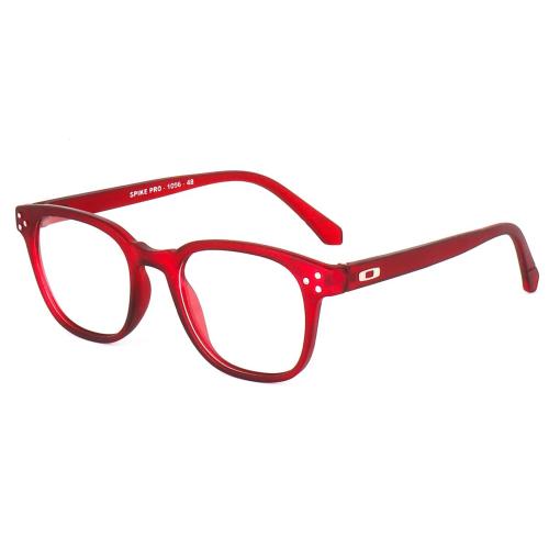 Buy SunglassesMart Emiltus Square Red Spectacle Frame For Men And Women ...