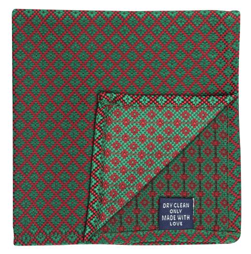 Buy Kavove Green Checkered Pocket Square For Men Online at Best Prices ...