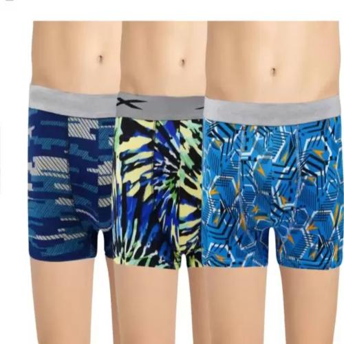 Buy PRINTED MULTICOLOR TRUNKS FOR MEN (pack of 3) 110 Online at Best Prices in India - JioMart.