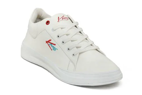 Buy KNOOS White Casual Shoes for Men Online at Best Prices in India ...
