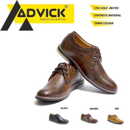 Buy Advick Black Men FORMAL SHOES Online at Best Prices in India - JioMart.