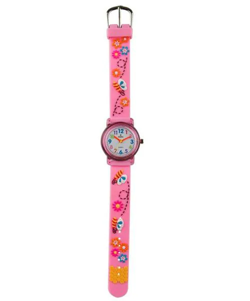 Horo Analog Orange Dail with 3D-Strap Watch for Kids - JioMart