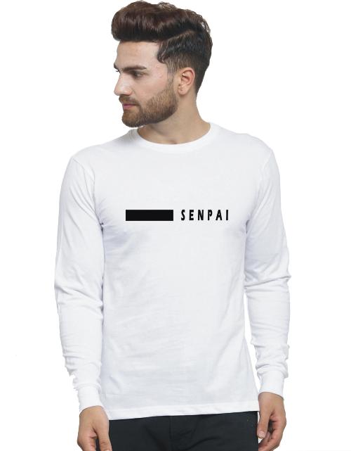 Buy SENPAI Solid Men Round Neck T-Shirt Online at Best Prices in India ...