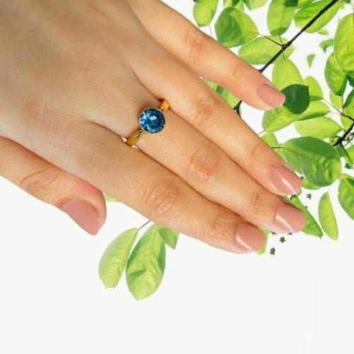 Buy Chopra Gems & Jewellery Brass Sapphire Neelam Stone Ring (Men and ...