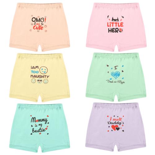Buy PINE Multicolor Regular Cotton Drawer For Boys & Girls (Pack of 6 ...