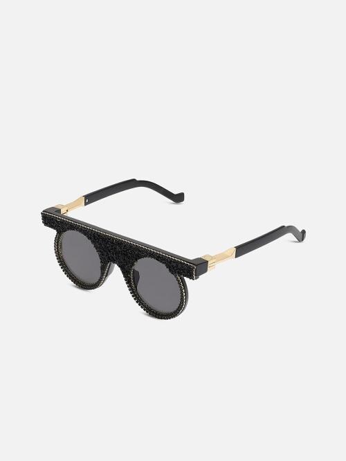 Buy Haute Sauce By Campus Sutra Women Round Sunglasses With Uv ...