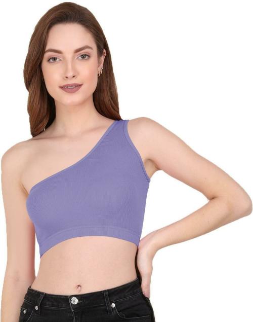 Buy THE BLAZZE_Women Cotton Blend Light Blue Crop Top_XL Online at Best Prices in India - JioMart.