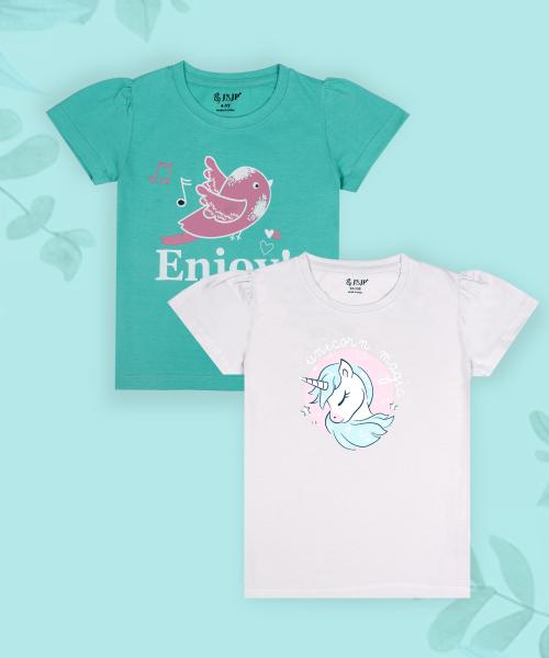 Buy J & JP Girls Tshirts Trendy collctions - 7-8 Y Online at Best Prices in India - JioMart.