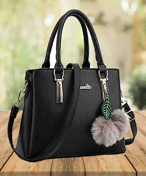 Buy Zaxcer Women Black Hand-held Bag Online at Best Prices in India ...