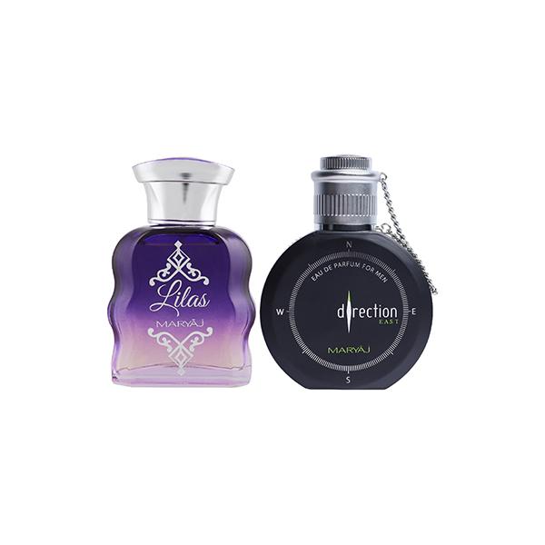 Maryaj Lilas EDP Citrus Floral Perfume And Maryaj Direction East EDP Citrus Spicy Perfume 200 ml ...
