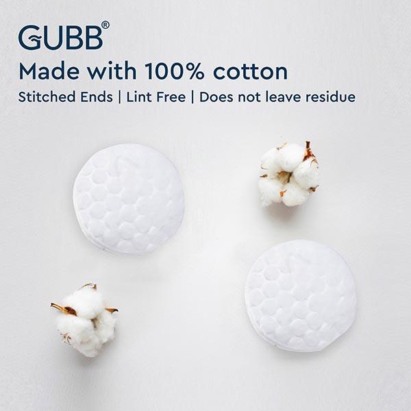 Gubb Cotton Pads Embossed - 100 Pcs 50 gm - JioMart