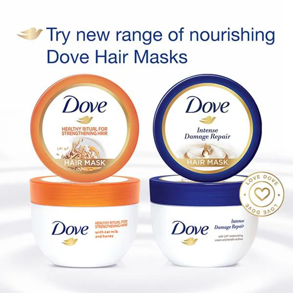 Dove Healthy Ritual For Strengthening Hair Mask With Oat Milk And Honey ...
