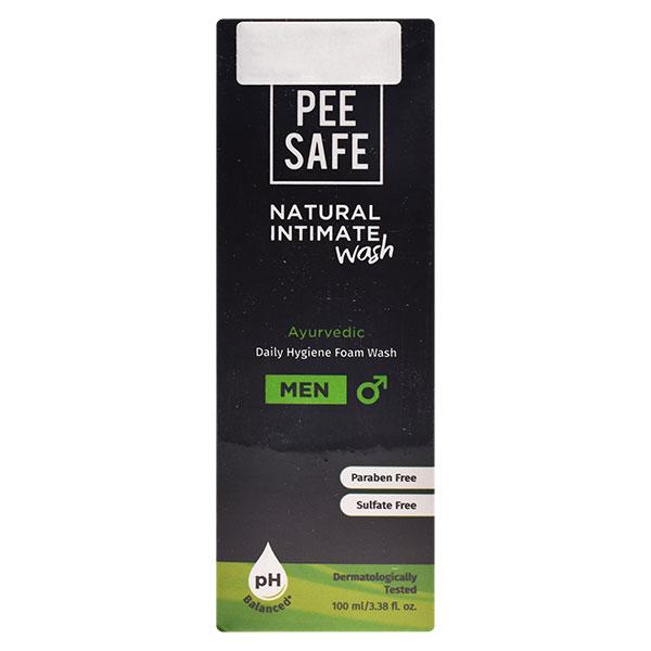 Pee Safe Natural Intimate Wash for Men with Ayurveda Extracts 100 ml ...