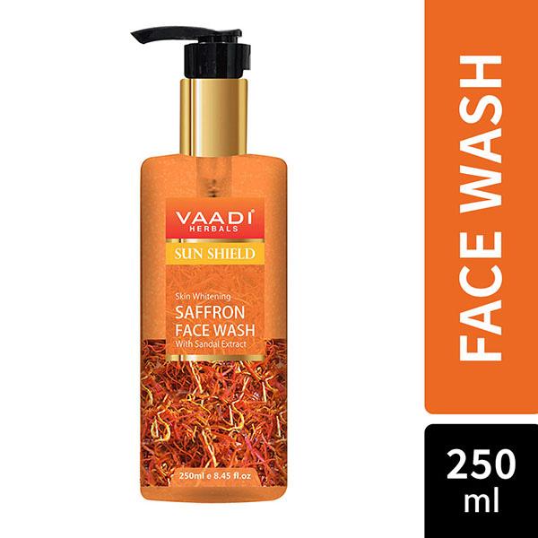 Skin Whitening Saffron Face Wash With Sandal Extract 250 ml - JioMart