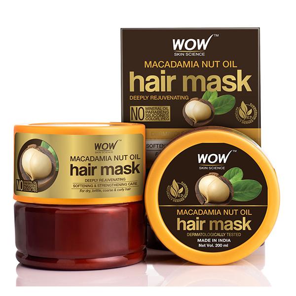 WOW Skin Science Macadamia Nut Oil Hair Mask 200 ml - JioMart