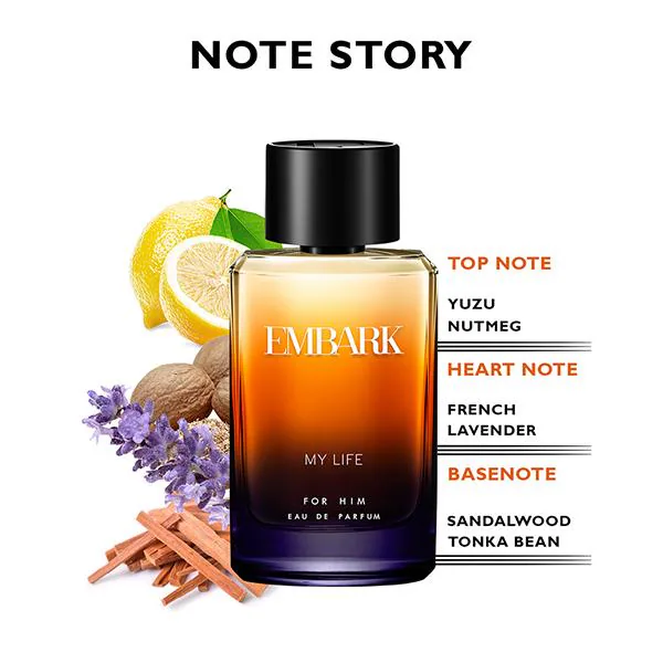 EMBARK My Life For Him Men/Boys Perfume Giftset( 100ml EDP + 100ml ...