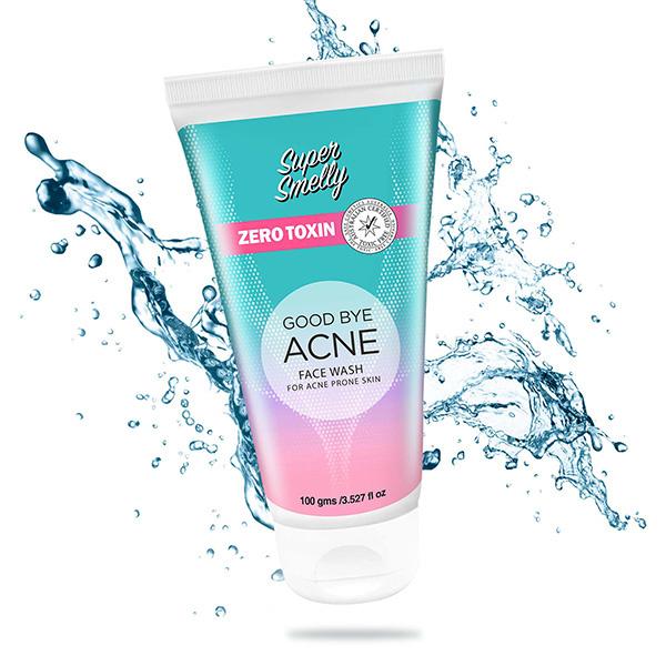 Super Smelly Goodbye Acne Face wash 100 ml - JioMart