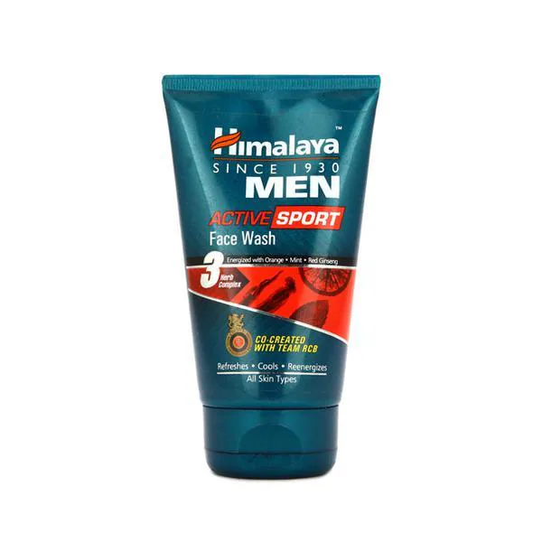Himalaya Men Active Sport Face Wash 100 ml - JioMart