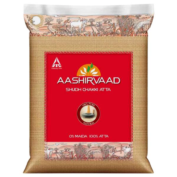 Aashirvaad Whole Wheat Atta 1 kg - JioMart