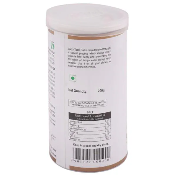 Catch Iodised Table Salt Sprinkler 200 g - JioMart