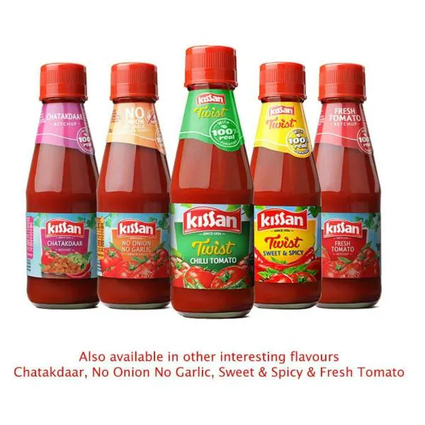 Kissan Chilli Tomato Sauce 200 g - JioMart
