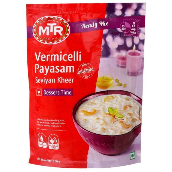 MTR Instant Vermicelli Payasam Mix 180 g - JioMart