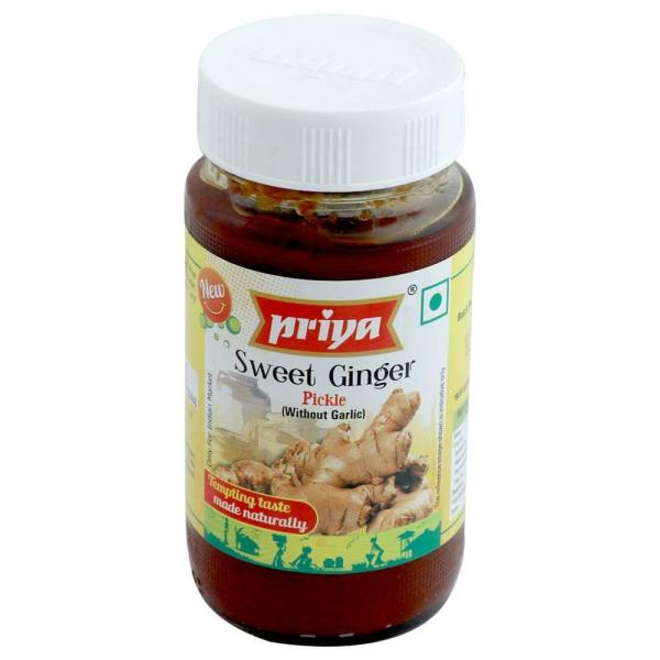 Priya Sweet Ginger Pickle Without Garlic 300 g - JioMart