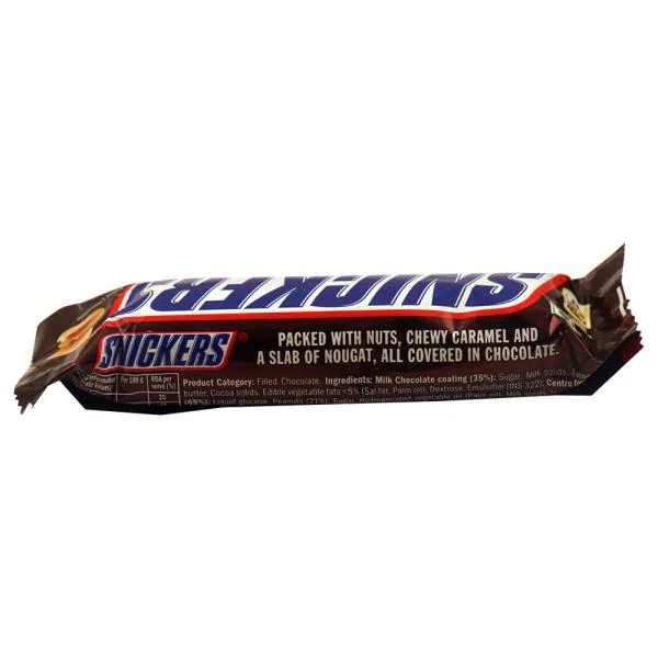 Snickers Peanut Chocolate 45 g - JioMart