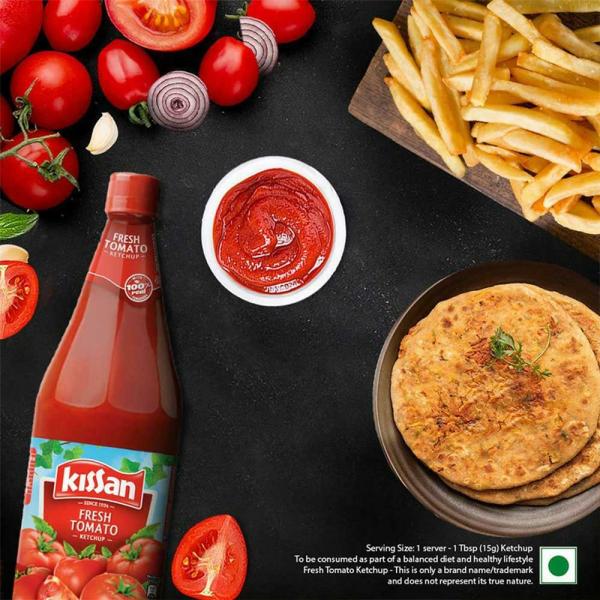 Kissan Fresh Tomato Ketchup 1 kg - JioMart