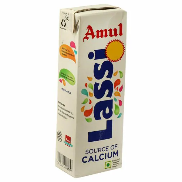 Amul Lassi 200 ml (Tetra Pak) - JioMart