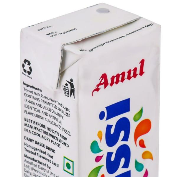 Amul Lassi 200 ml (Tetra Pak) - JioMart
