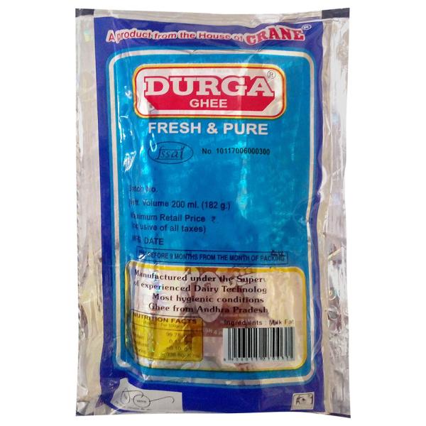 Durga Ghee 200 ml (Pouch) - JioMart