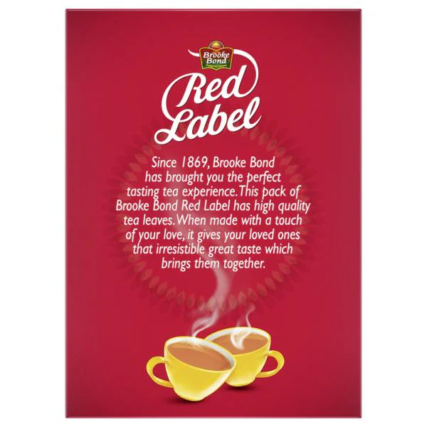 Brooke Bond Red Label Strong Blend Tea 1 kg - JioMart