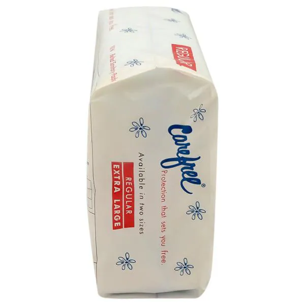 Carefree Belted Sanitary Napkin (Regular) 10 pads - JioMart