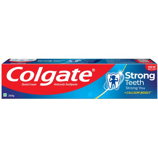 Colgate Strong Teeth Dental Cream Toothpaste 200 g - JioMart