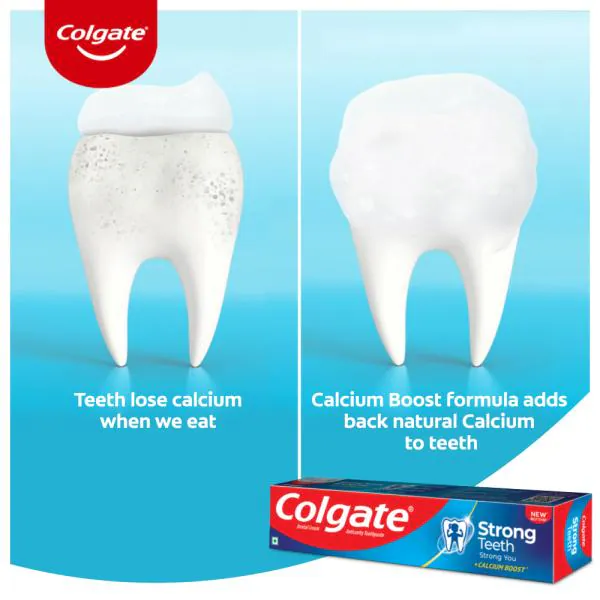 Colgate Strong Teeth Dental Cream Toothpaste 200 g - JioMart