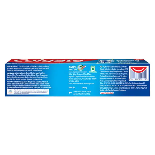 Colgate Strong Teeth Dental Cream Toothpaste 200 g - JioMart