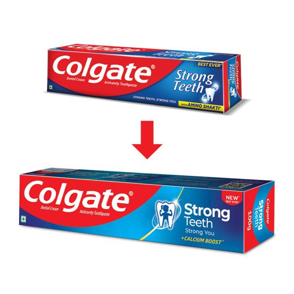Colgate Strong Teeth Dental Cream Toothpaste 100 g - JioMart