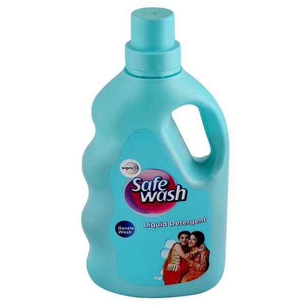 Wipro Safewash Liquid Detergent 1 kg (Buy 1 Get 1 Free) - JioMart