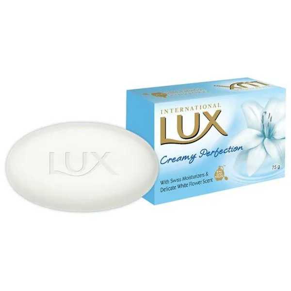 Lux International Creamy Perfection Bar Soap 75 g - JioMart