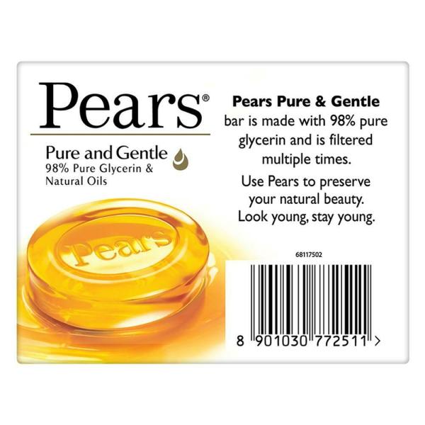 Pears Pure & Gentle Soap with Natural Oils 75 g - JioMart