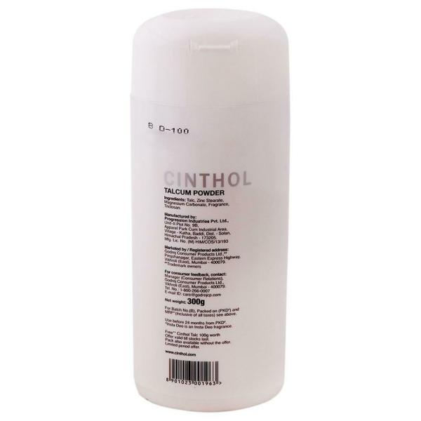 Cinthol Insta Deo Talc 300 g - JioMart