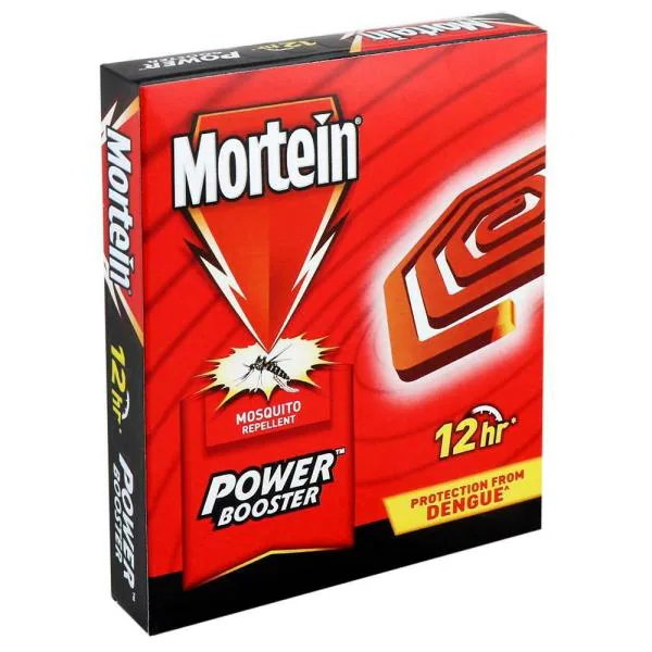 Mortein Power Booster 12 Hours Mosquito Repellent Coil 10 pcs - JioMart